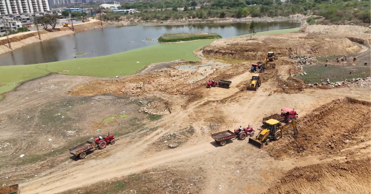 Reviving Mushkin Lake: Dhruvansh’s Ongoing Efforts to Restore Hyderabad ...